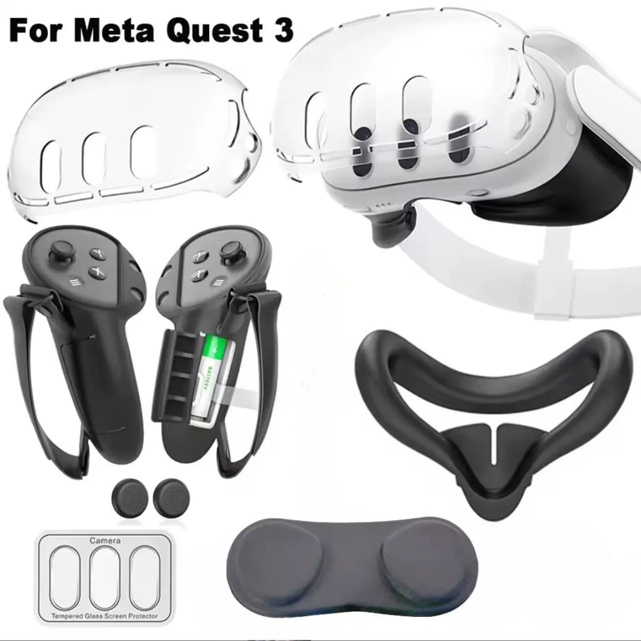 Quest 3 512gb desbloqueado já com vários games e todos os acessórios ...