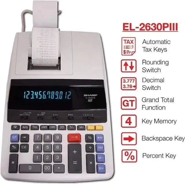 Calculadora Sharp el 2630 PIII - Equipamentos Para Comércio - Setor ...