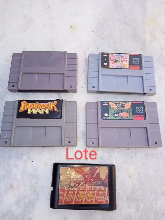 "cartucho super nintendo" - Jogos de Vídeo Game no Brasil