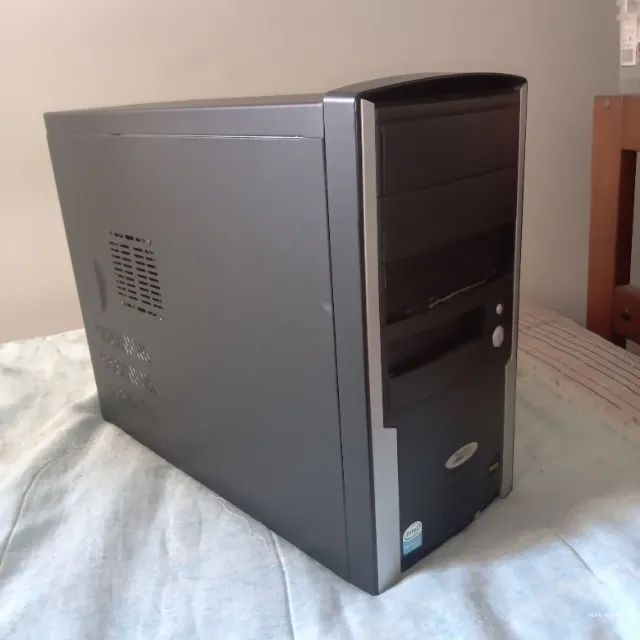 Cpu computador formatada funcionando com WIN7 64bits Pentium D 915 2gb ddr2 PCCHIPS P53G ...