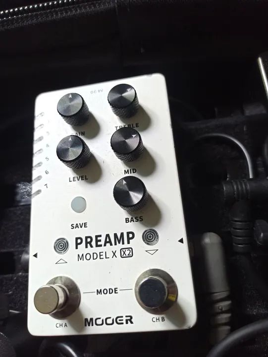 Mooer Preamp Model X2- Pedal de Preamp para Guitarra - Instrumentos ...