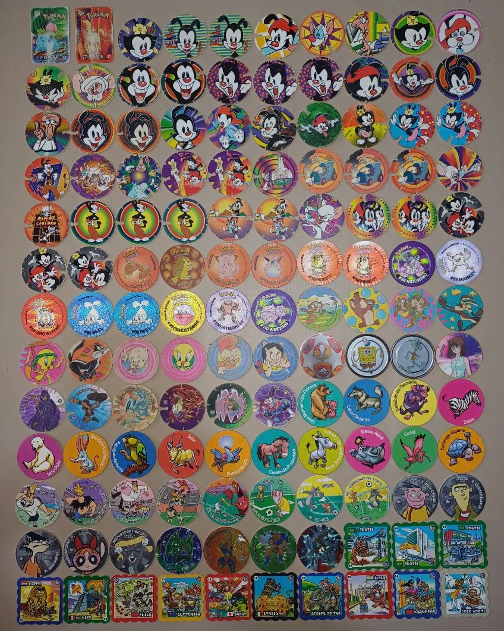 "colecao tazos" - Hobbies e coleções no Brasil