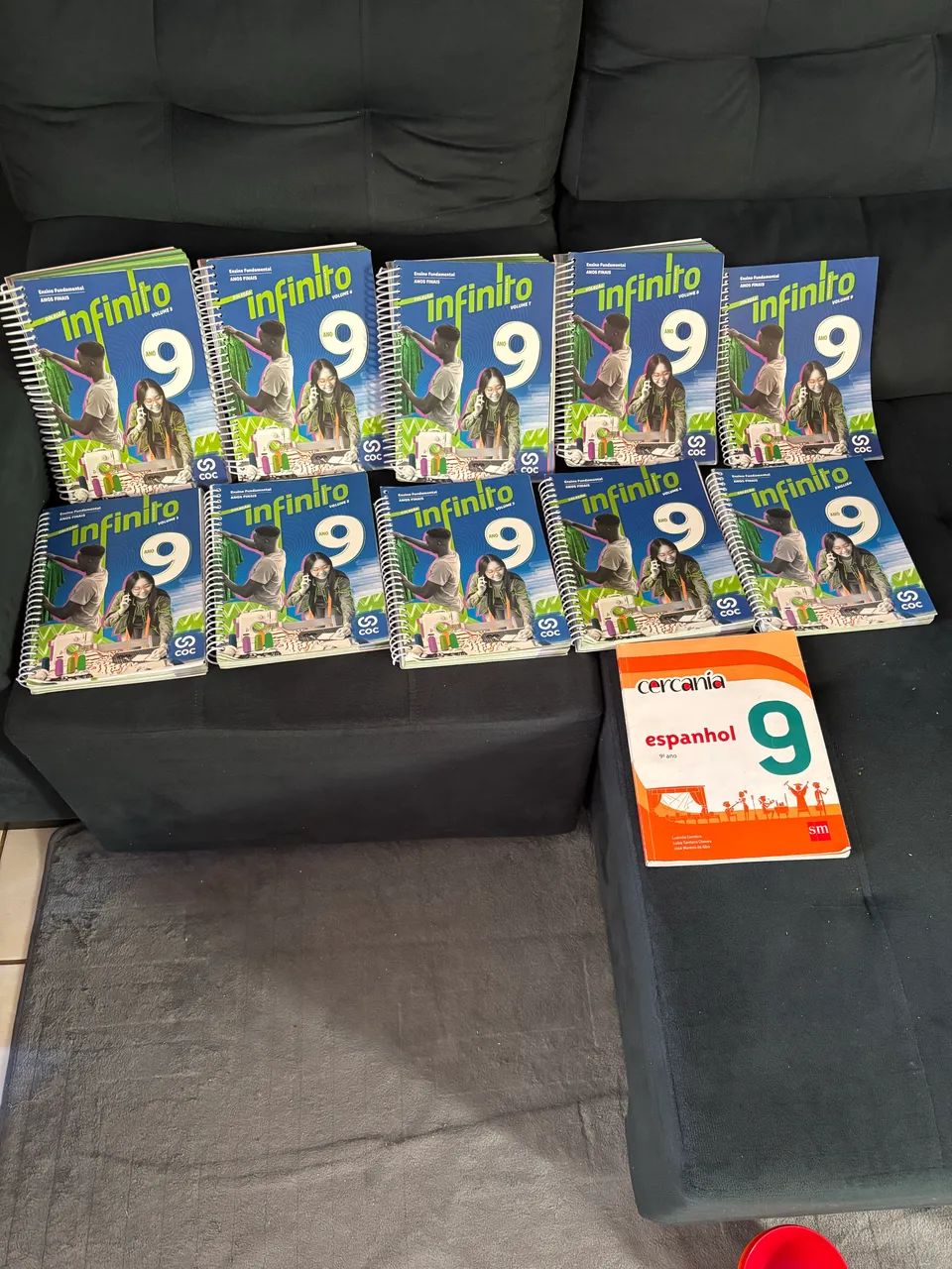 Vende Kit Completo Livros COC 9 Ano - Coleção Infinito - Livros e ...