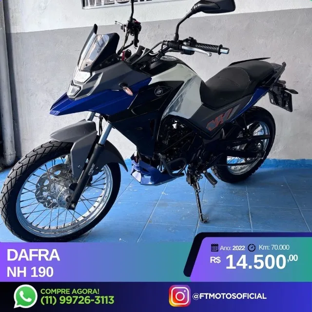 Motos DAFRA NH no Brasil
