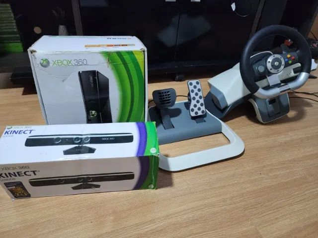 "volante sem fio xbox 360" no Brasil