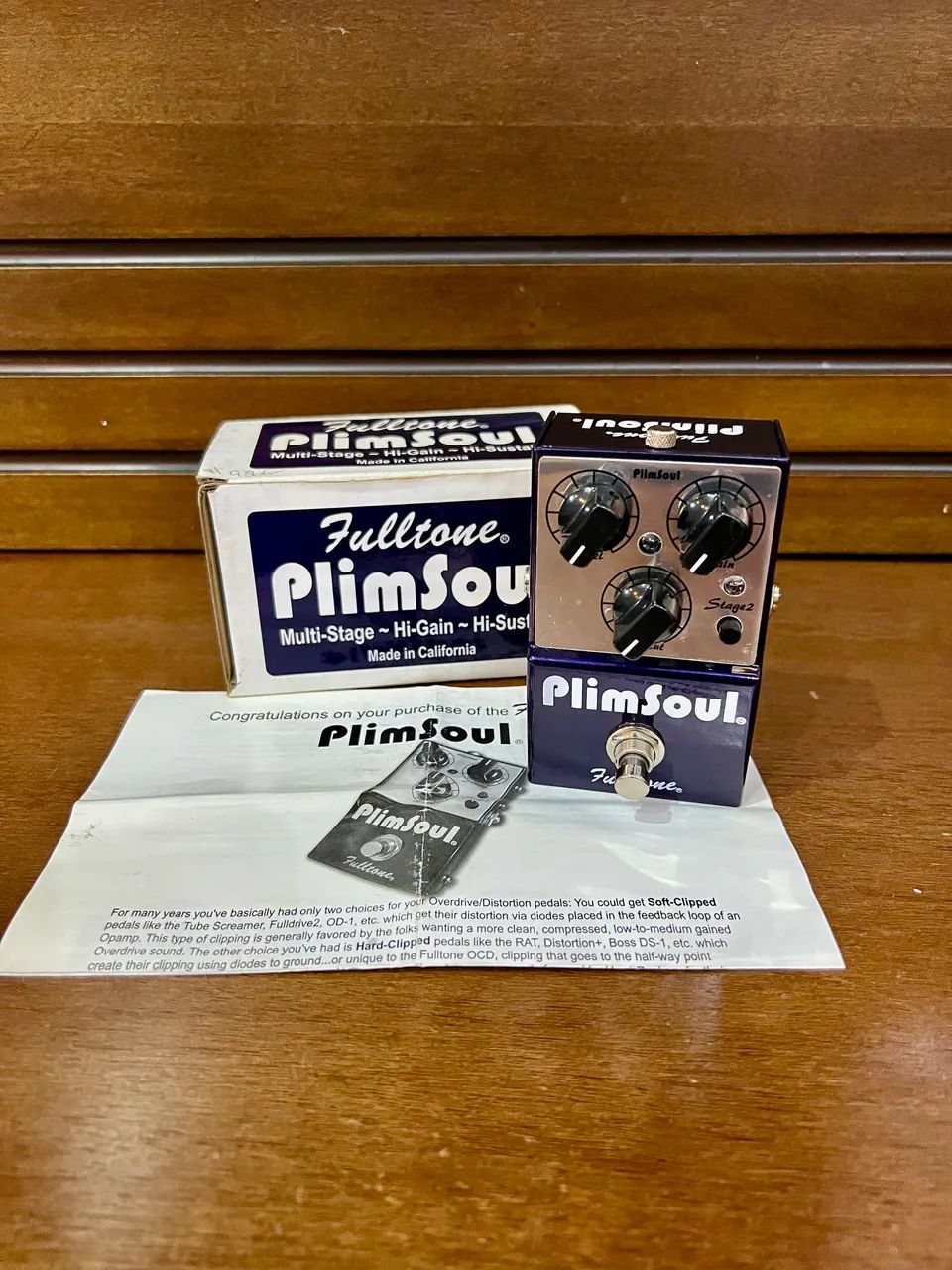 Pedal PlimSoul Fulltone - Instrumentos musicais - Matipó 1438719736 | OLX