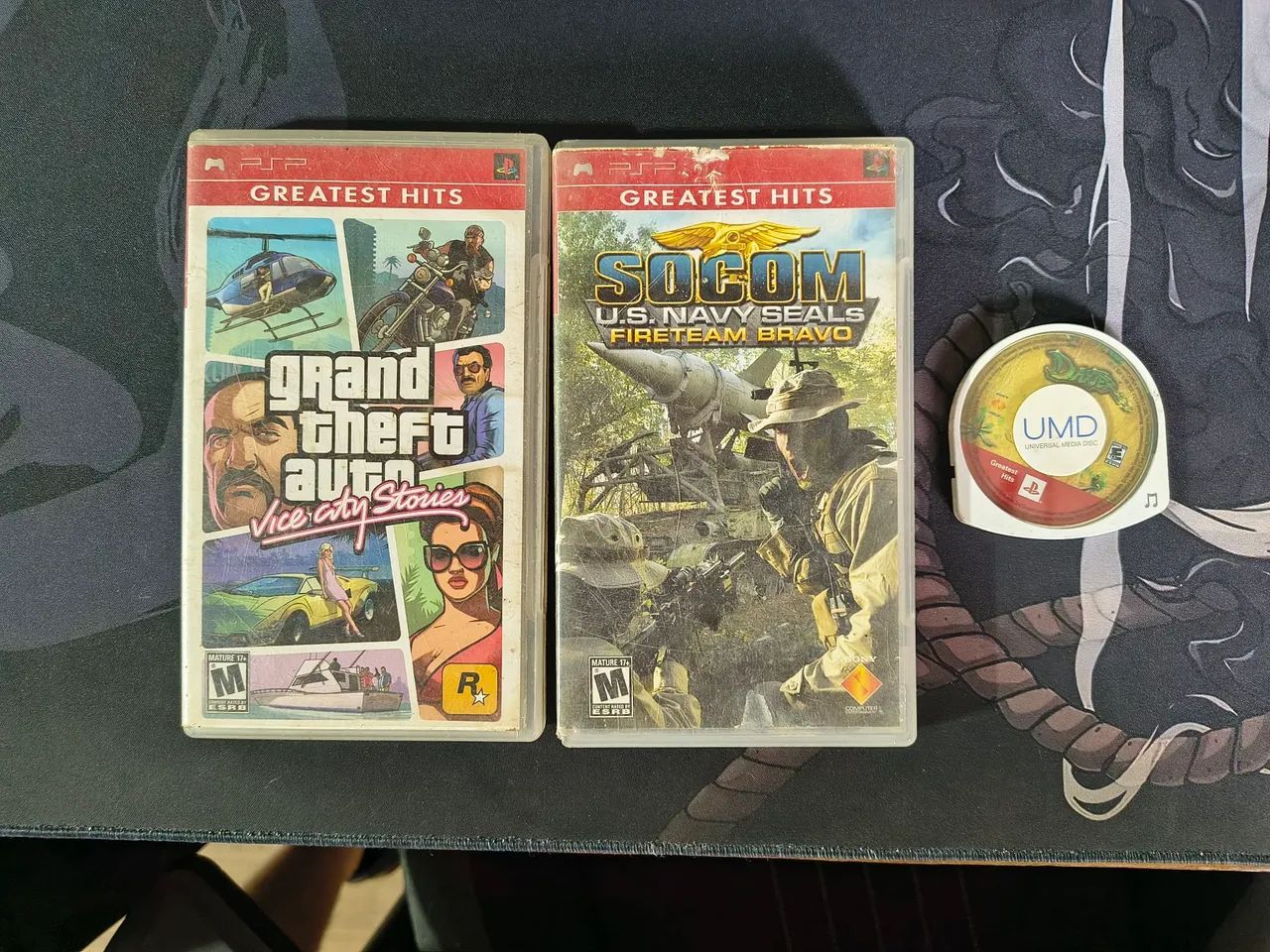 Jogos UMD PSP - GTA Vice city stories, SOCOM e Daxter - Jogos de Vídeo ...