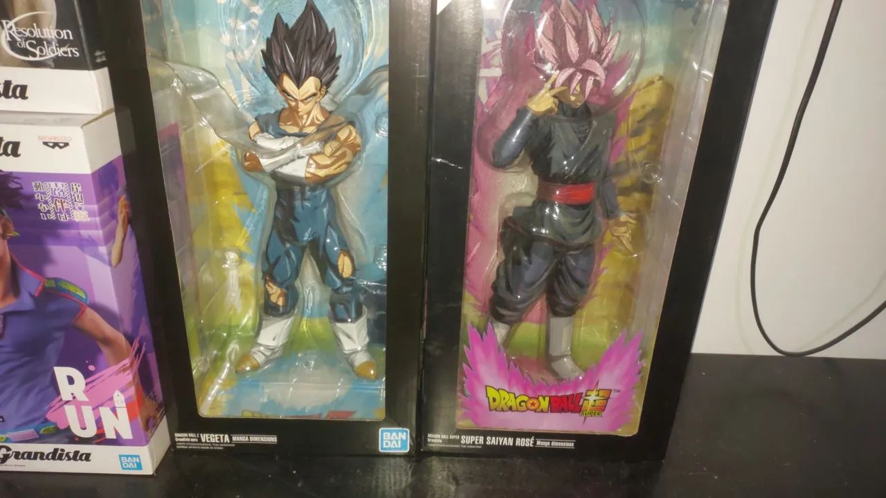BONECO GOKU ROSE GRANDISTA MANGA DIMENSION - Hobbies e coleções ...