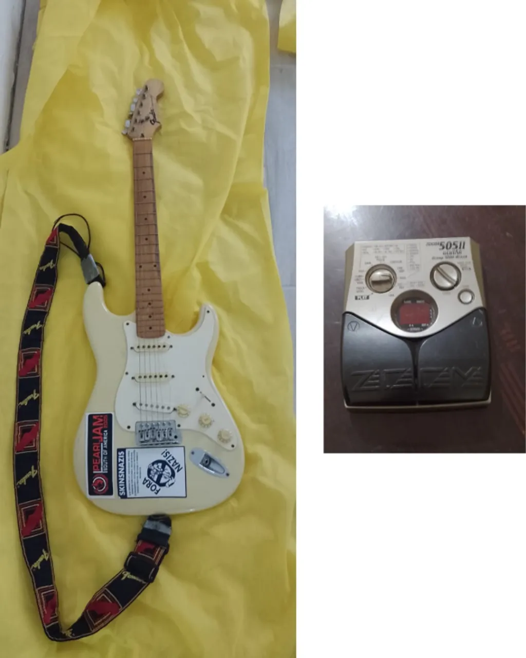 "pedaleira zoom 505 ii" - Instrumentos musicais no Brasil