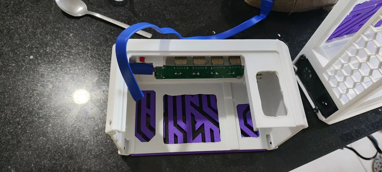 Placa PS5 AMD BC - 250 Case Custom + Fonte Flex MetalFish 400w + SSD ...