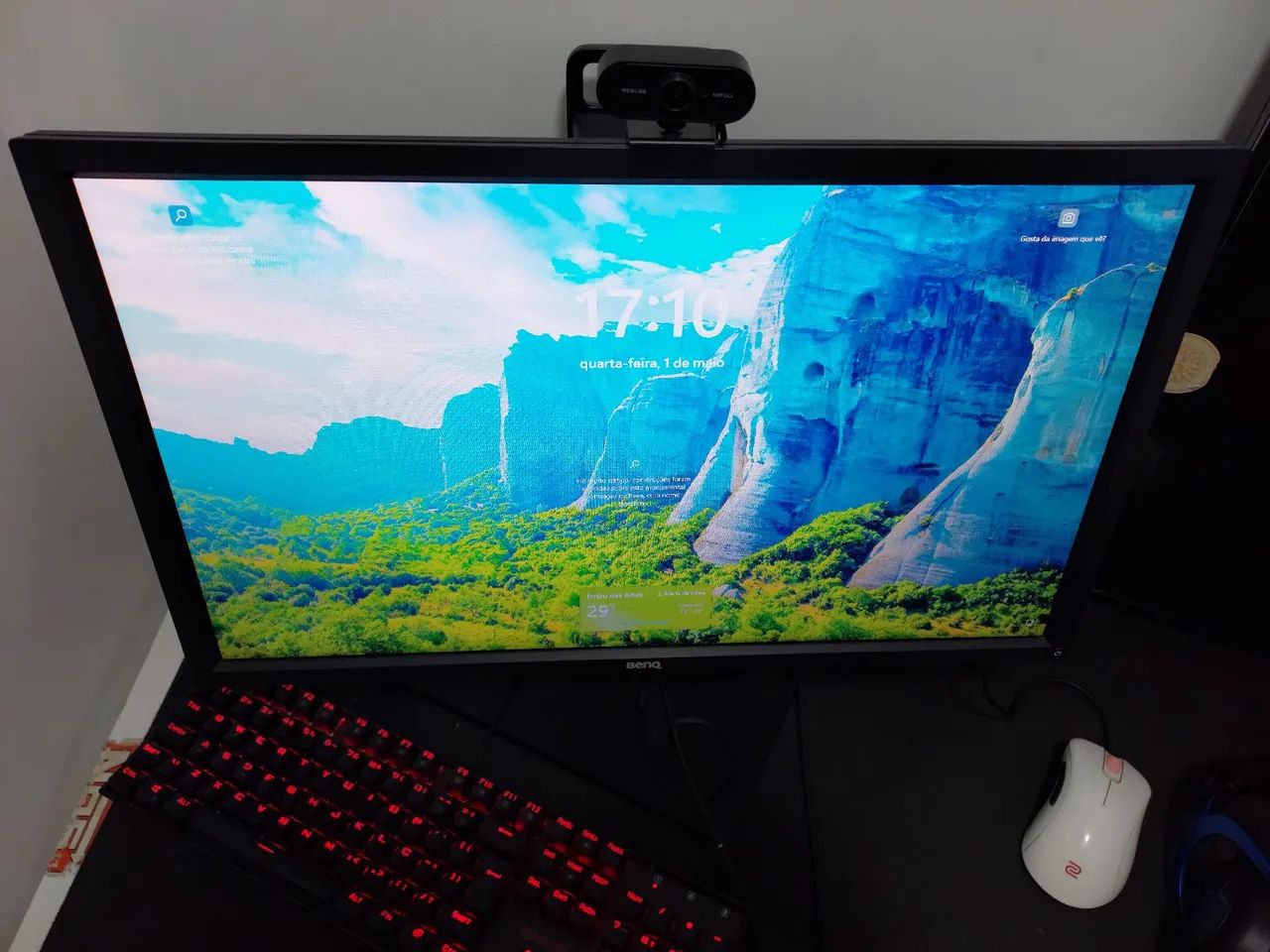 Monitor Benq 24 polegadas Full HD - Monitores - Jardim Guarujá, São Paulo 1374200091 | OLX