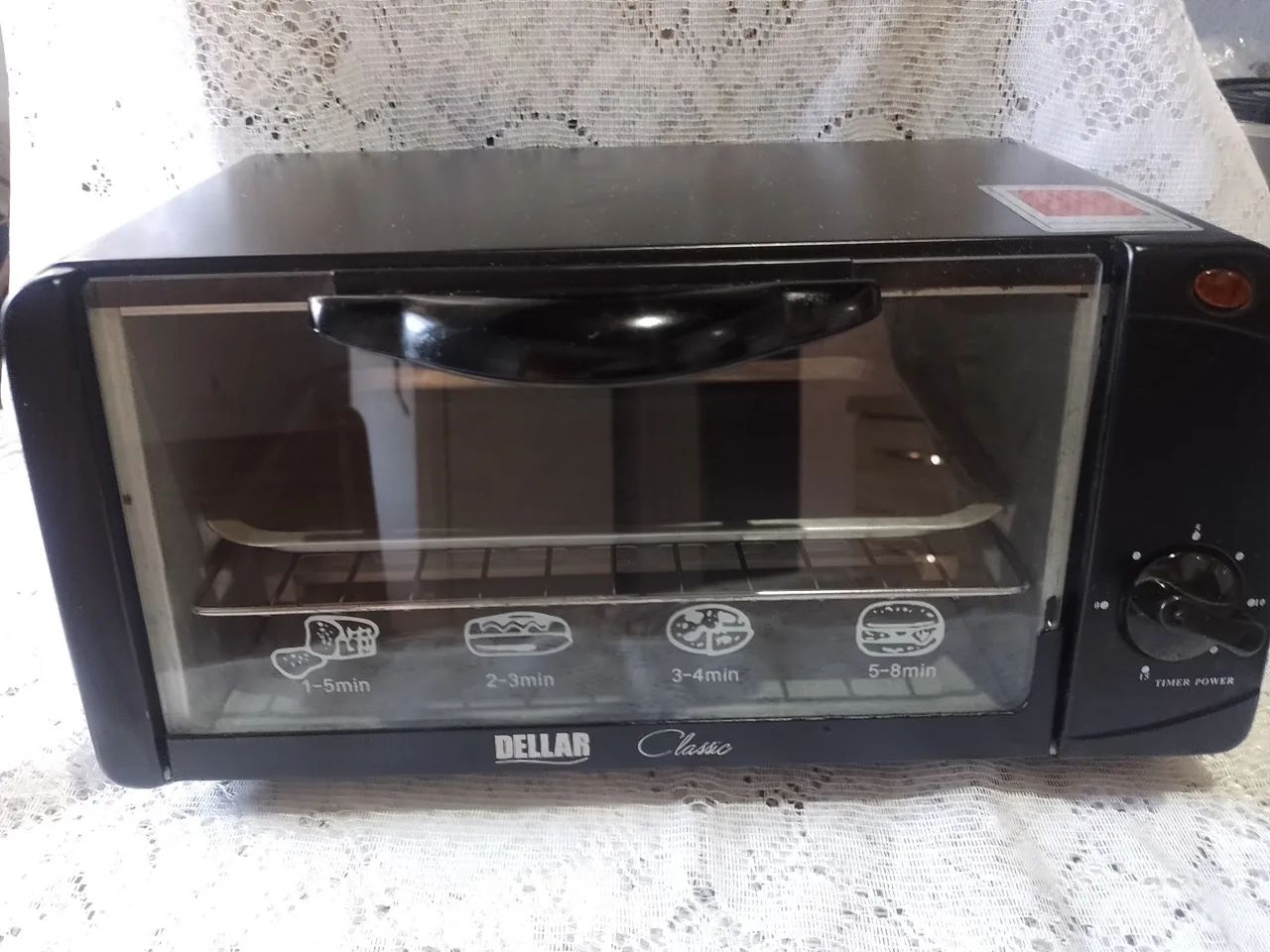 Mini forninho Elétrico Dellar Classic 6 litros - Fogões e Fornos - Vila ...
