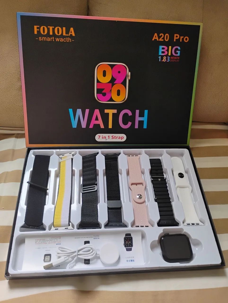 SMARTWATCH A20. /. ULTRA + 2 MODELOS E CORES DE 48MM BIG - Smartwatches ...