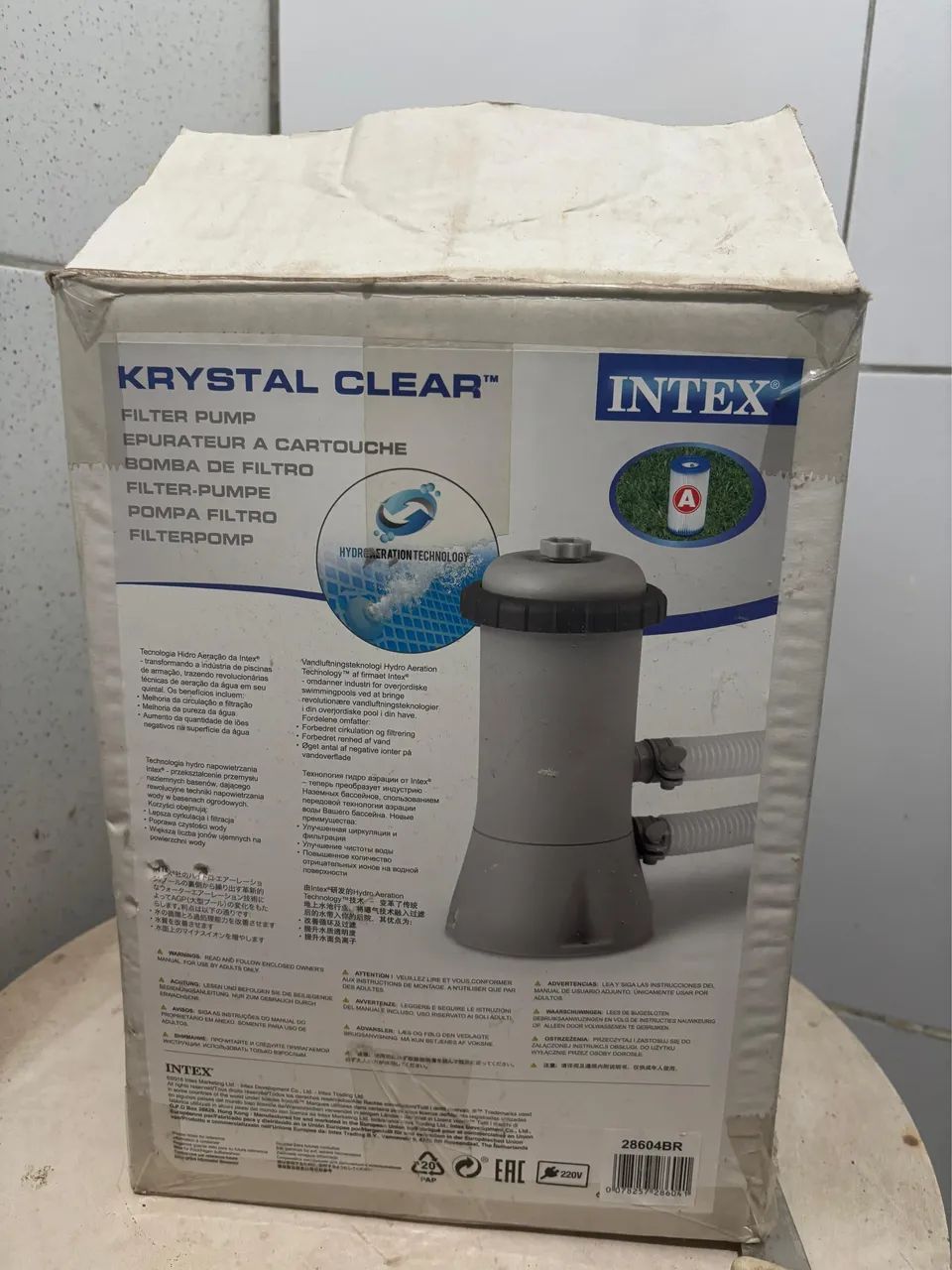 PISCINA CIRCULAR + MOTOR - NUNCA USADA - Área Externa - Nossa Senhora ...