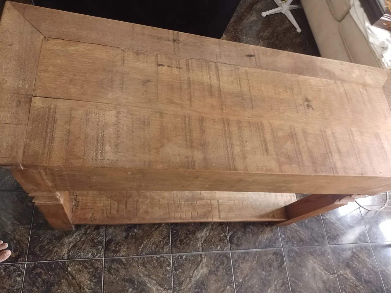 "rack rustico de madeira" - Racks e Painéis no Brasil