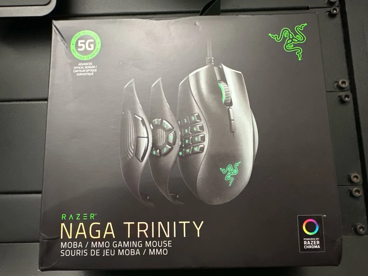 "razer naga trinity" no Brasil
