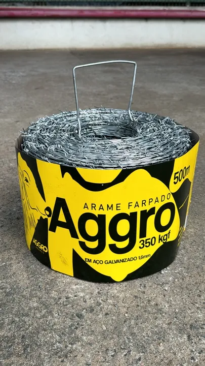 "arame farpado 500 metros" no Brasil