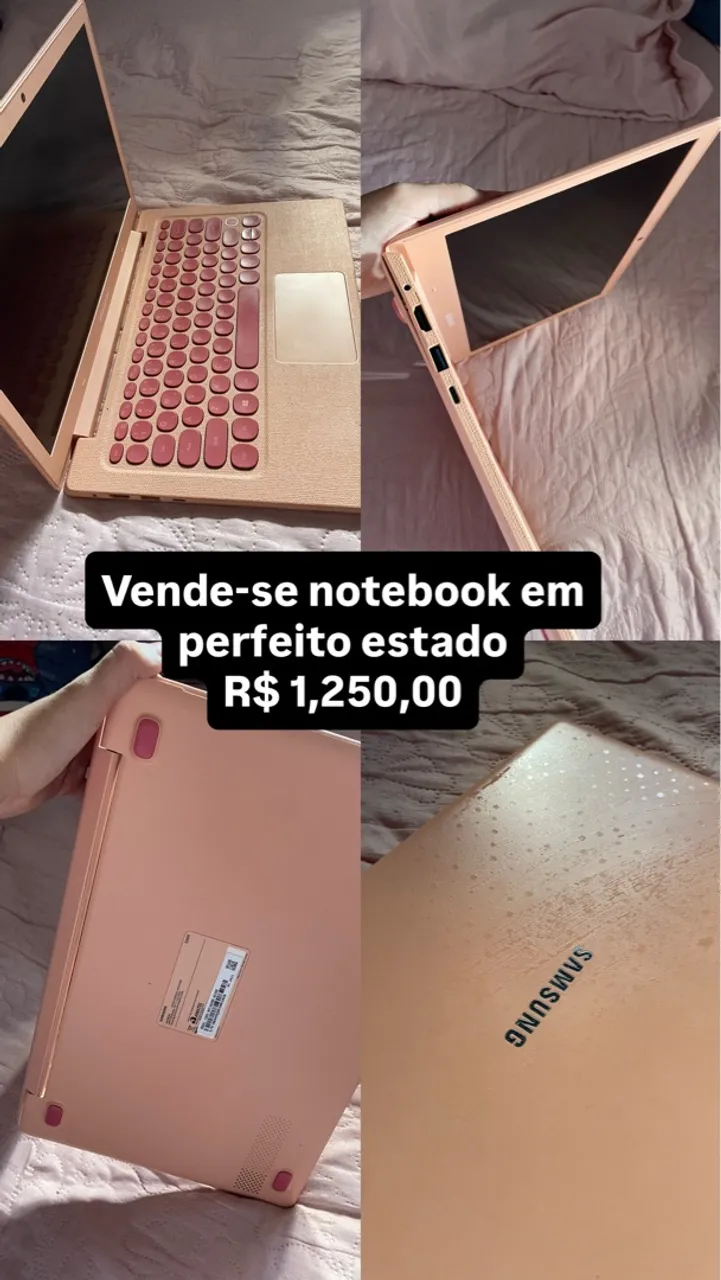 "notebook samsung rosa" - Notebooks no Brasil