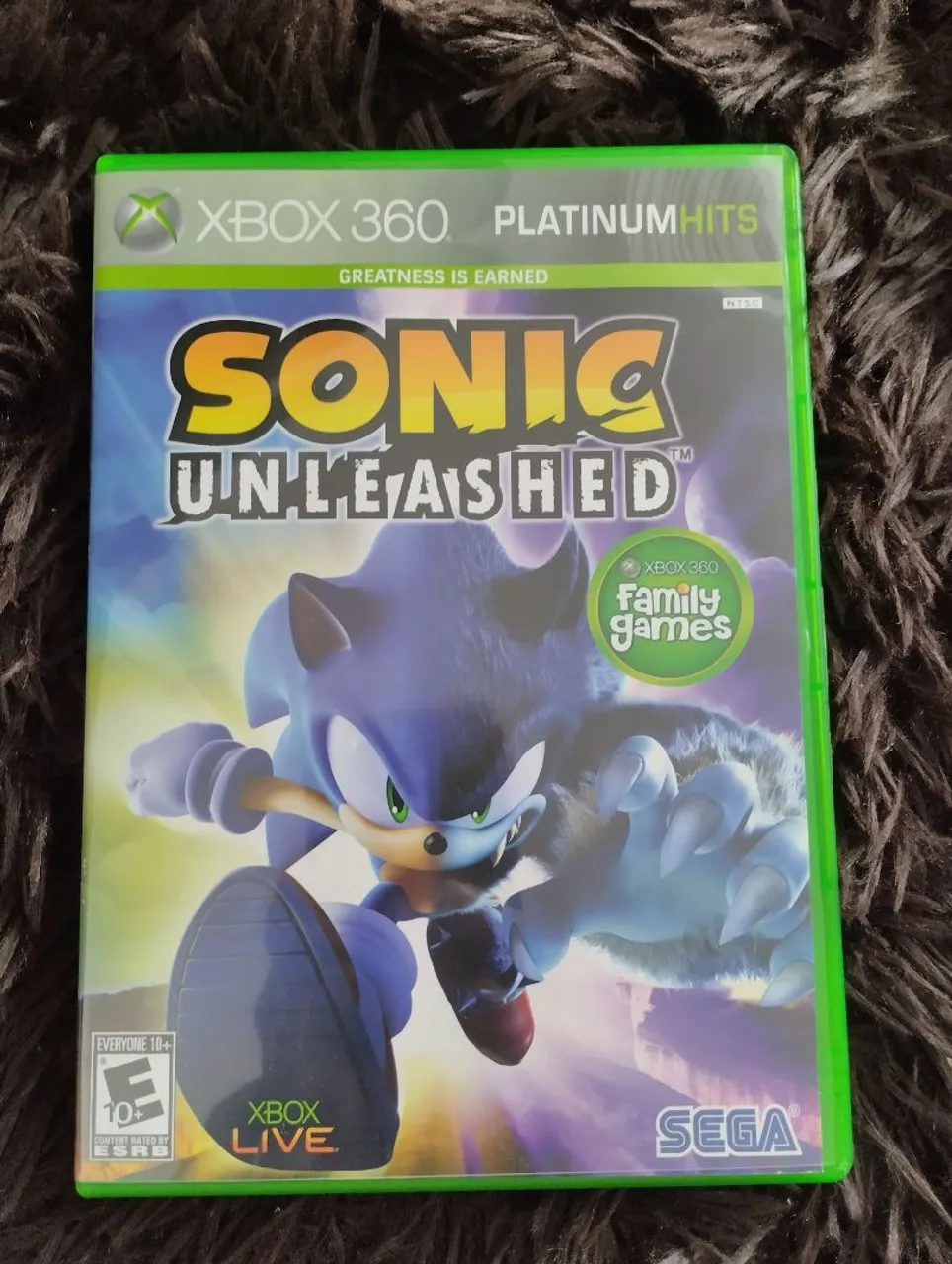 "sonic unleashed" no Brasil