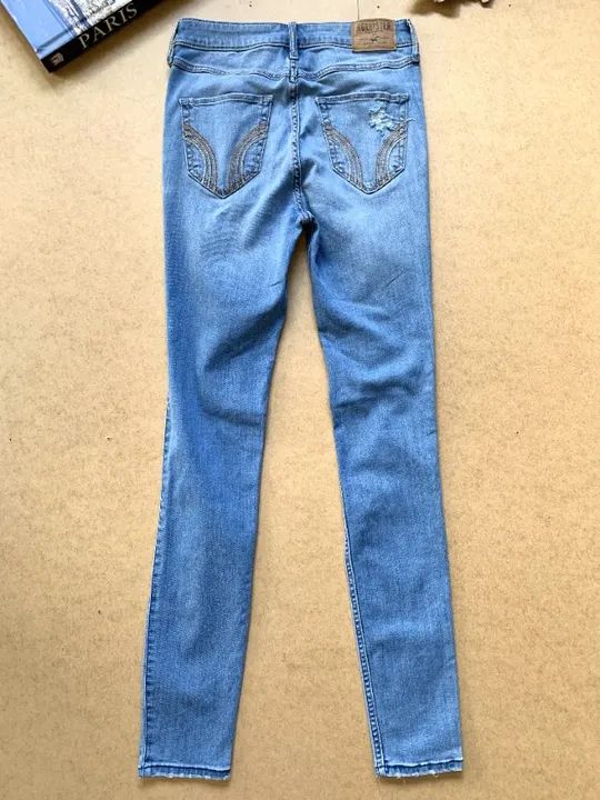 Calca jeans hollister store