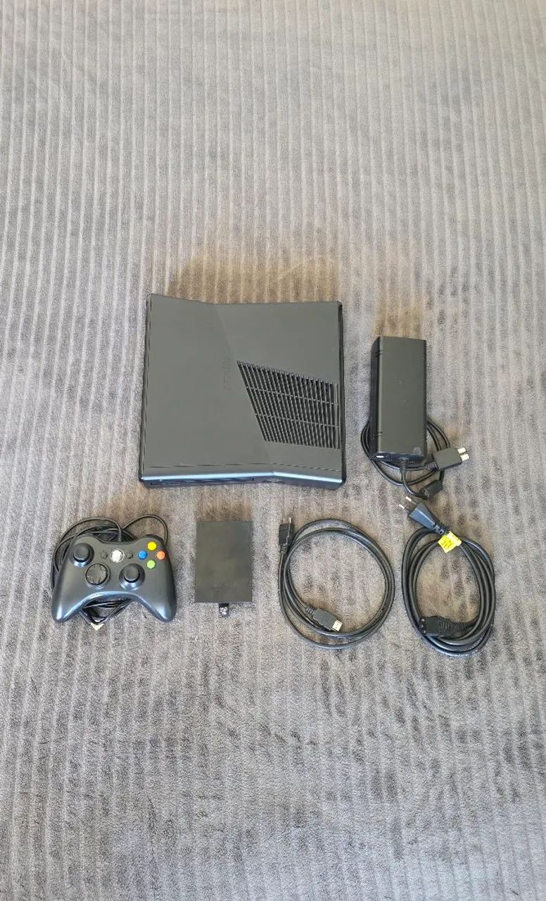 Xbox 360 Slim RGH - LTU - Consoles de Vídeo Game - São Vicente, Itajaí ...