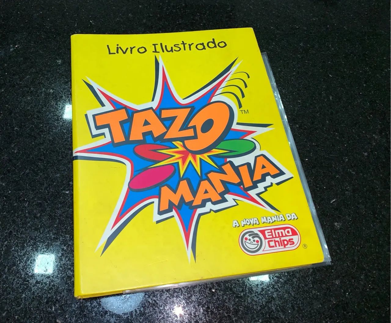 Album livro tazo mania looney tunes tiny toon animaniacs o mascara elma ...