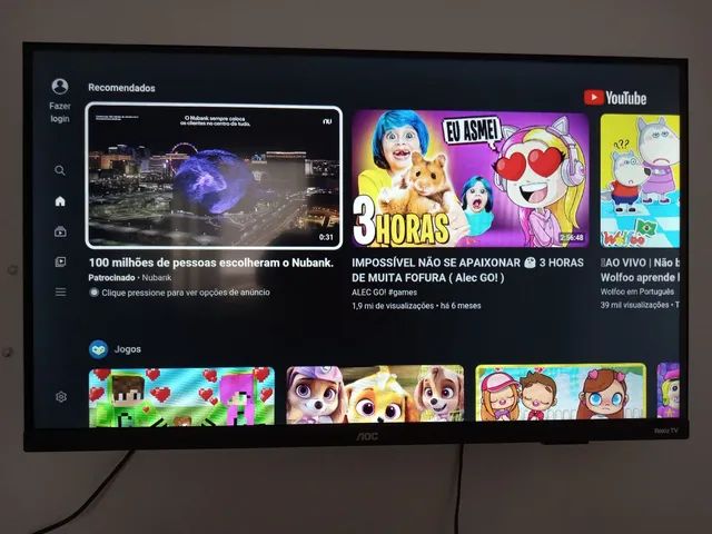 "aoc 32 polegadas" no Brasil