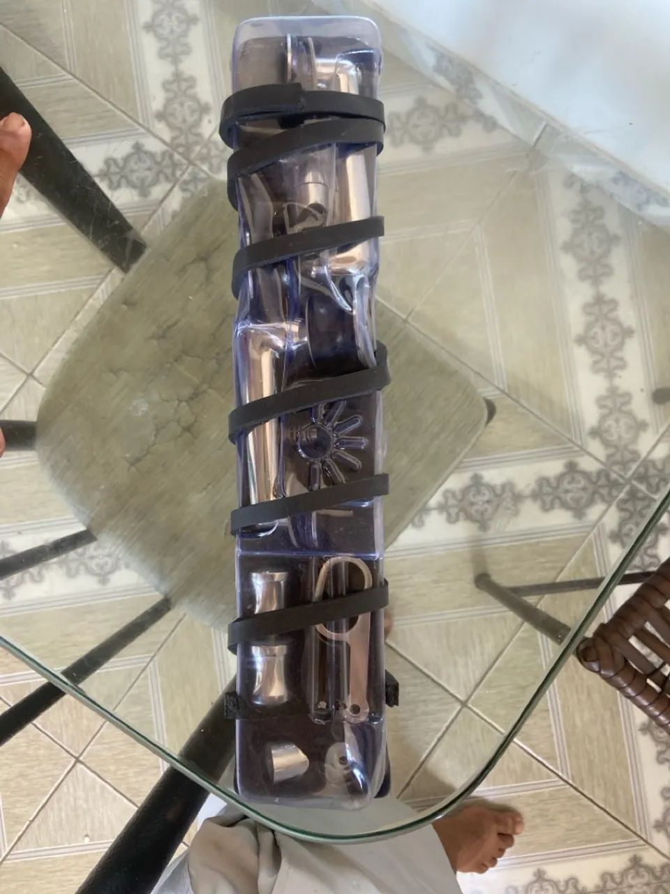 Kit de box elegance para banheiro - Utensílios Para Banheiro e Limpeza ...