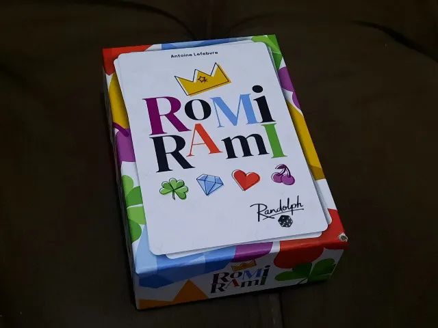 Romi Rami | Jogo de Cartas Board Game Tabuleiro | Importado em Inglês ...