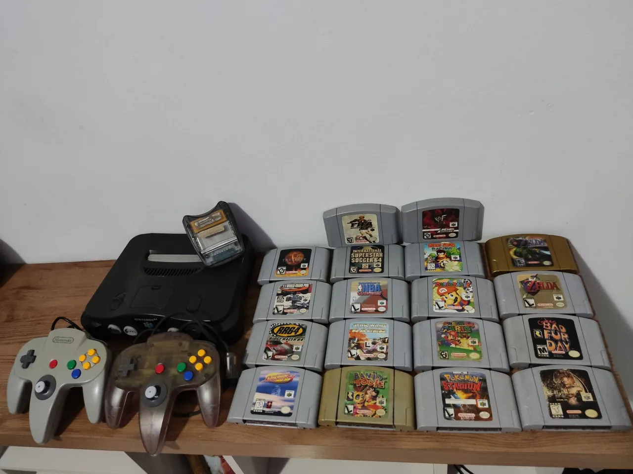 "nintendo 64 verde" no Brasil