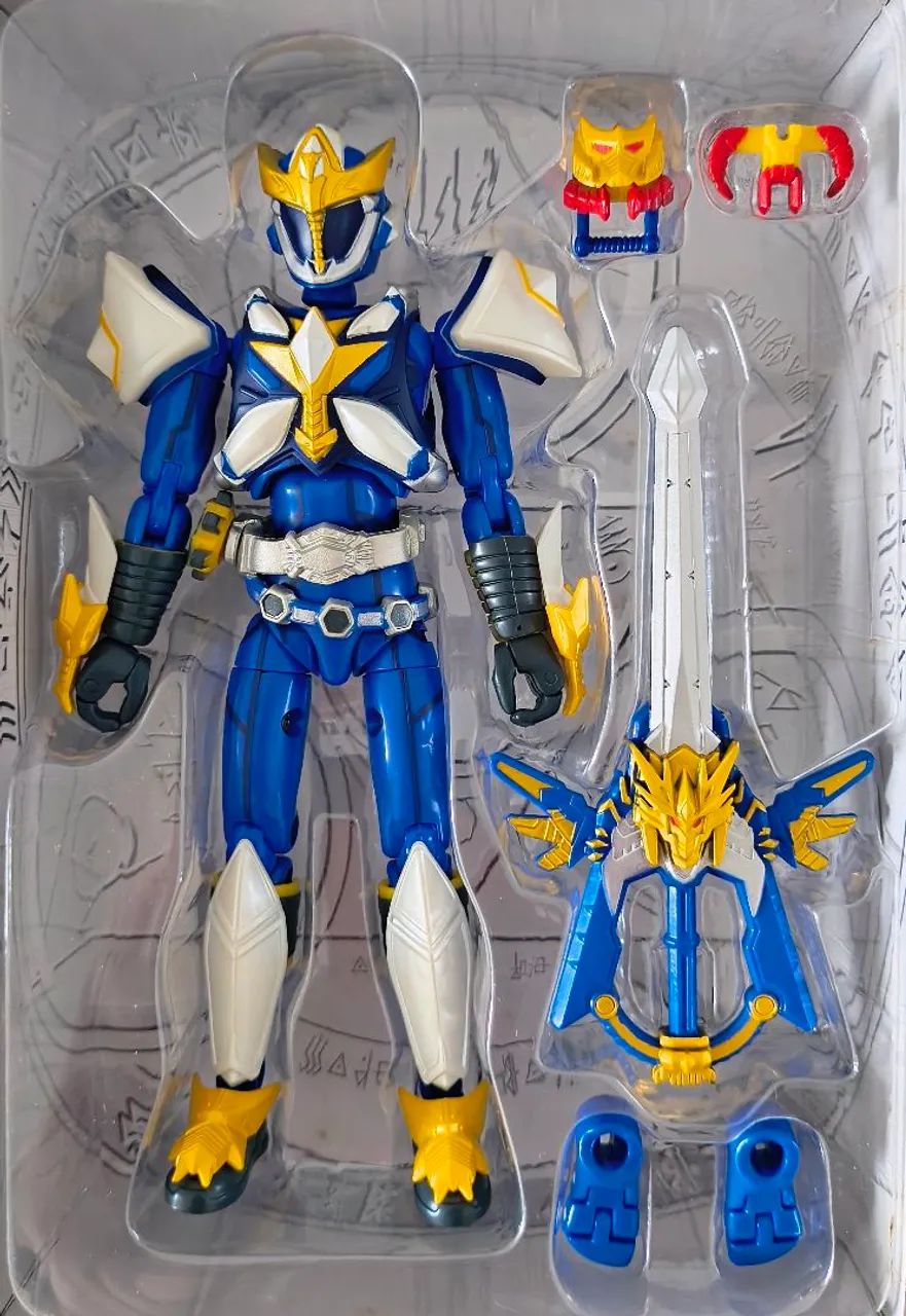 RARO Action Figure Herói Ryukendo, Takara Action Hero-Pro, Mandan Senki ...