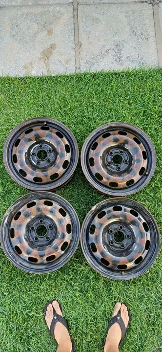 Jogo de Rodas 15 polegadas - Carros, vans e utilitários - Cidade Universitária, Maceió ...