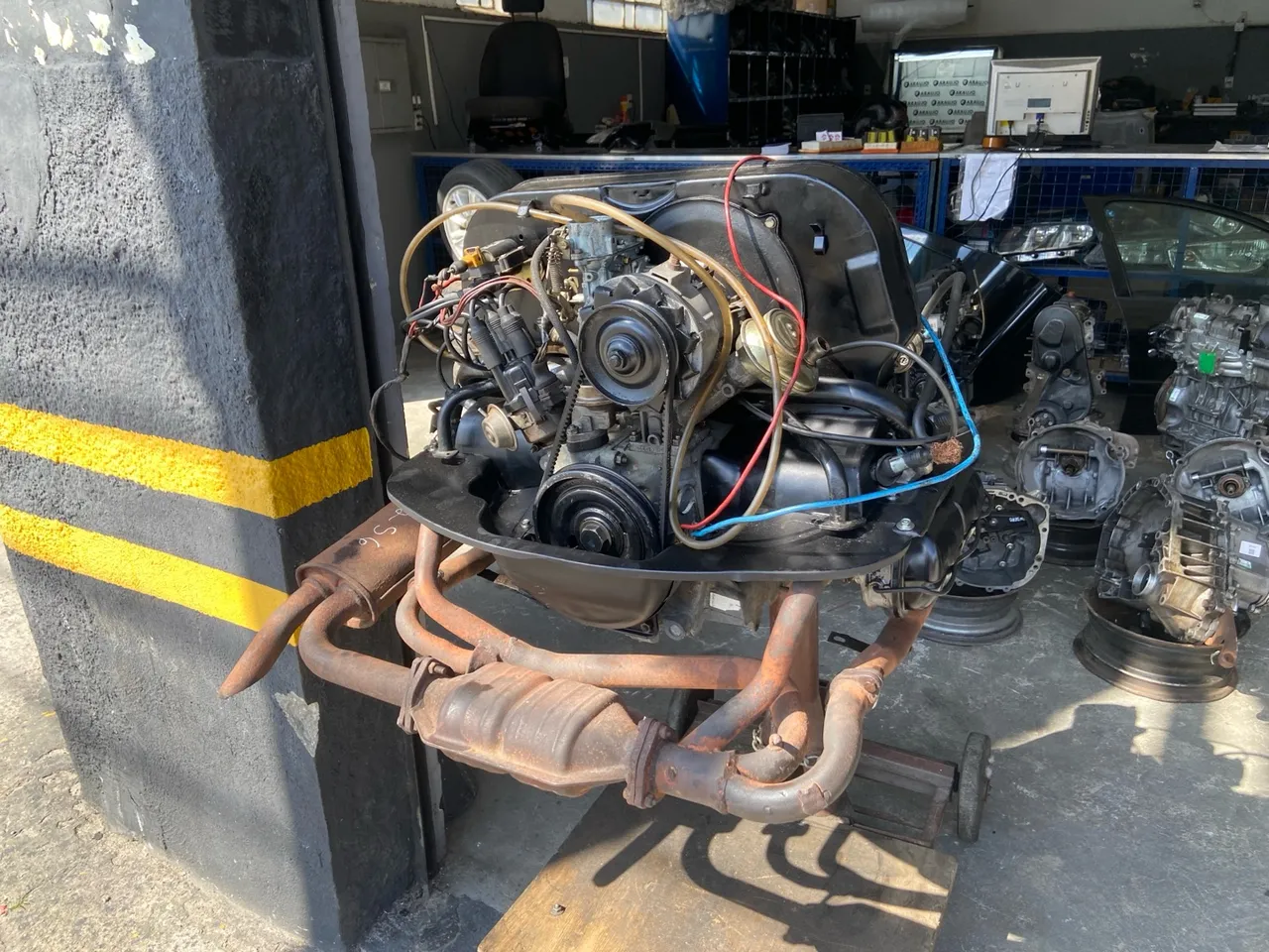 "motor do fusca 1600" - Peças para carros, vans e utilitários no Brasil