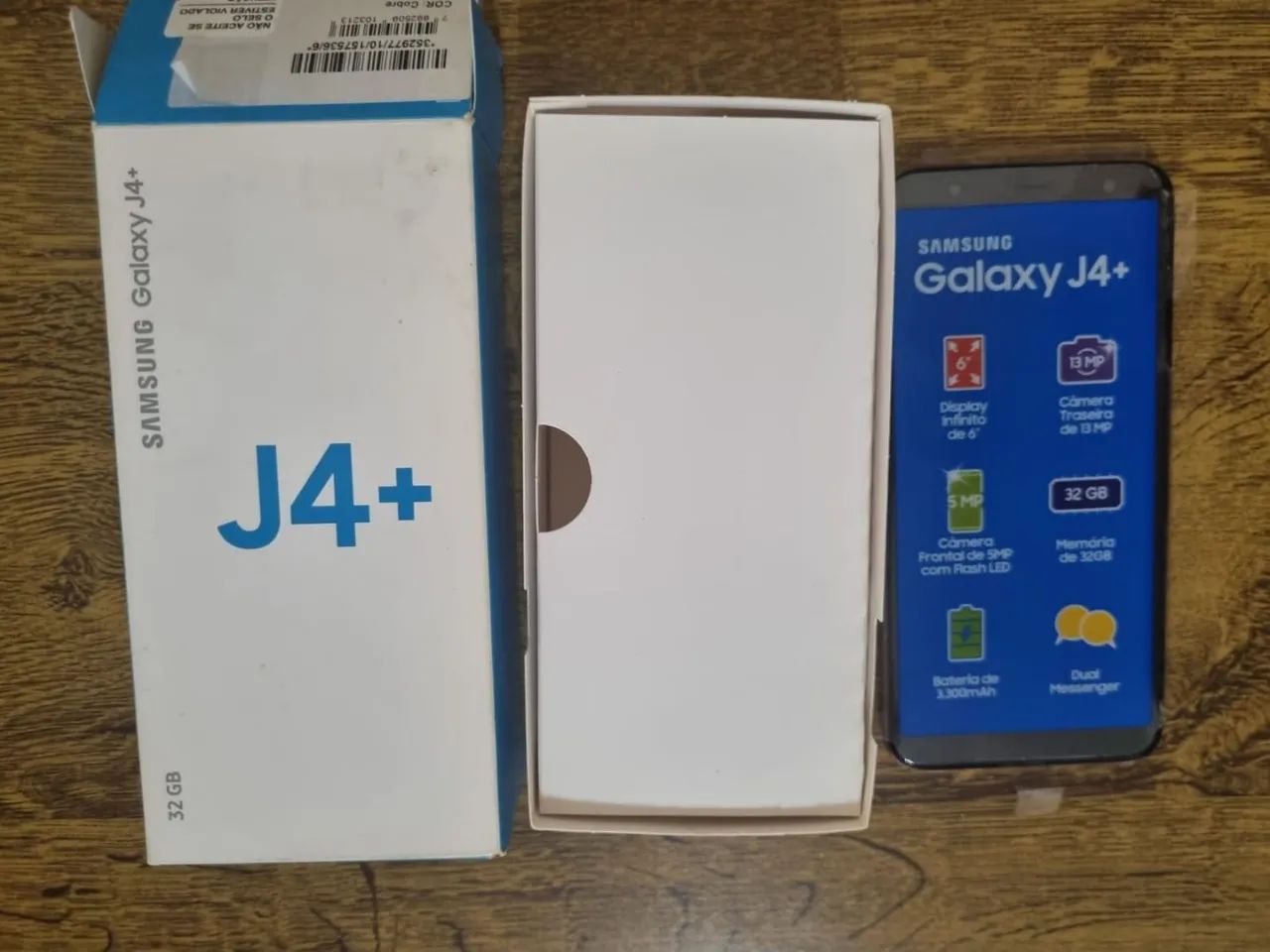 "samsung j4 plus" no Brasil