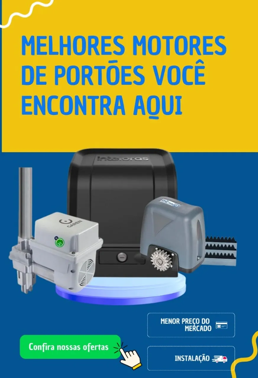 "motor portao eletrico" no Brasil