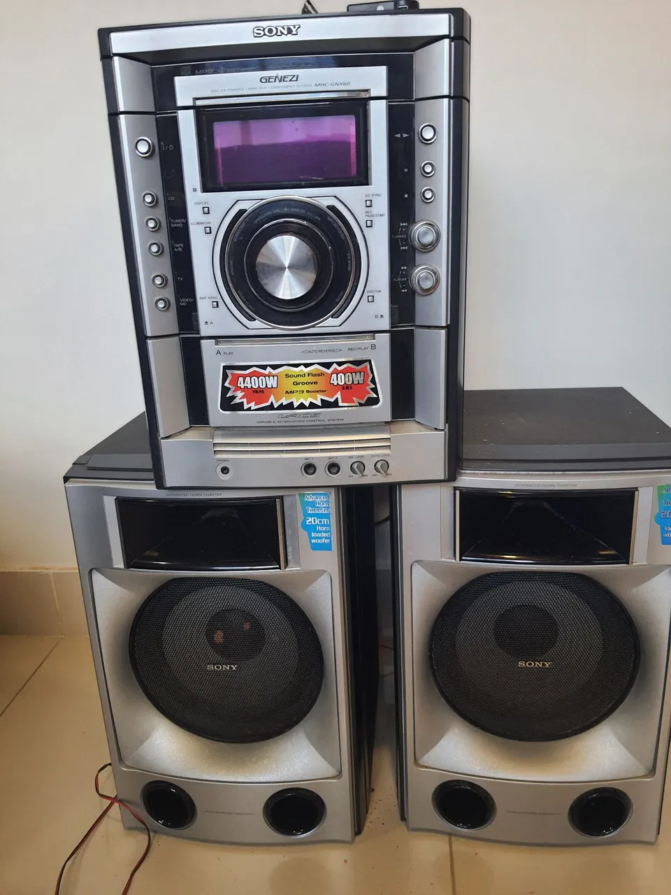 "aparelho de som sony genezi" - Aparelhos de Som no Brasil