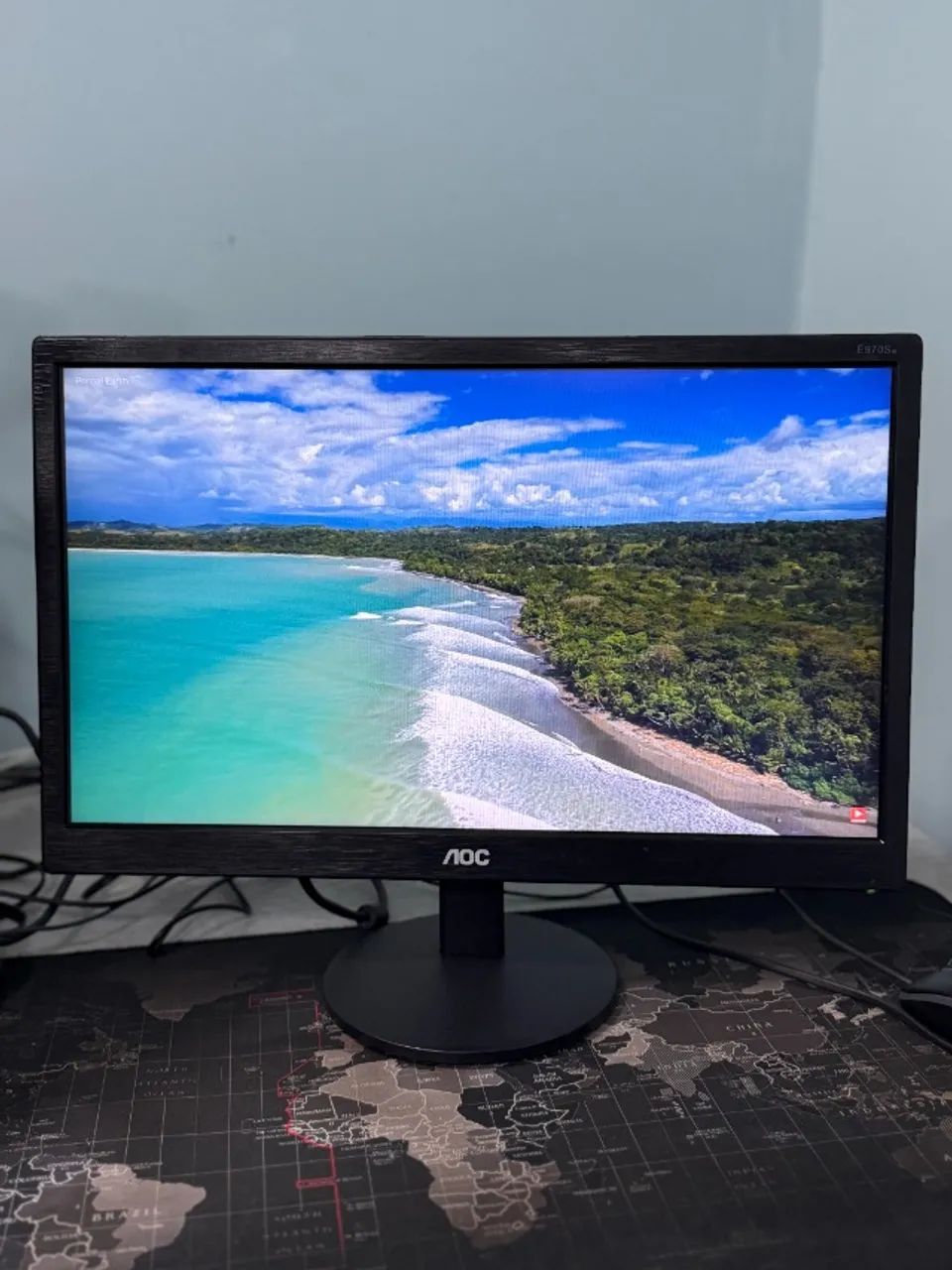 Monitor AOC 19 polegadas E970SWHNL HDMI VGA LED HD 60Hz Widescreen - Monitores - Cruz das Armas ...