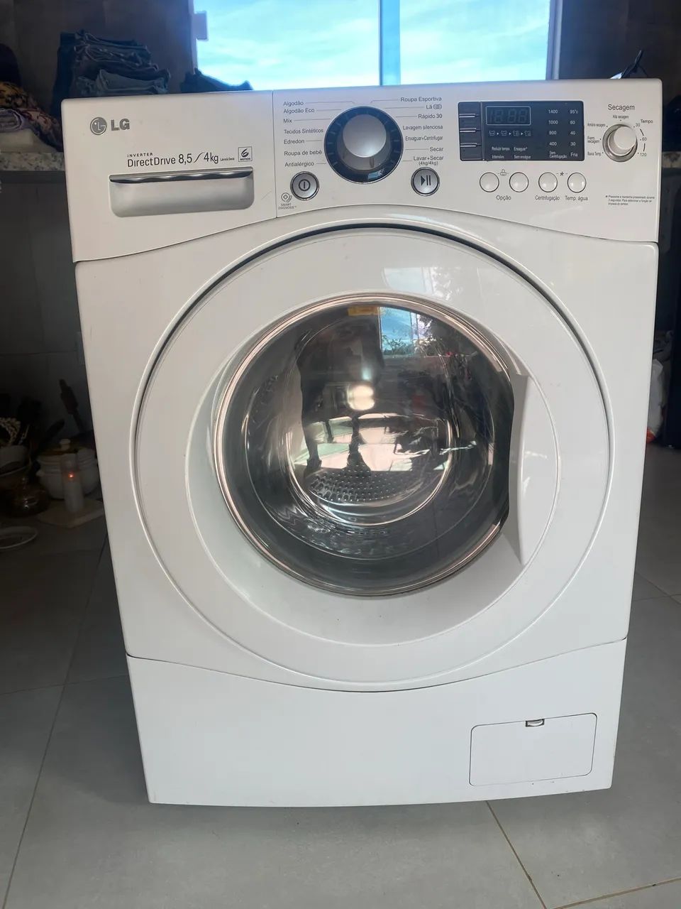 Lava e seca LG Motor directdrive em excelente estado de conservação ...