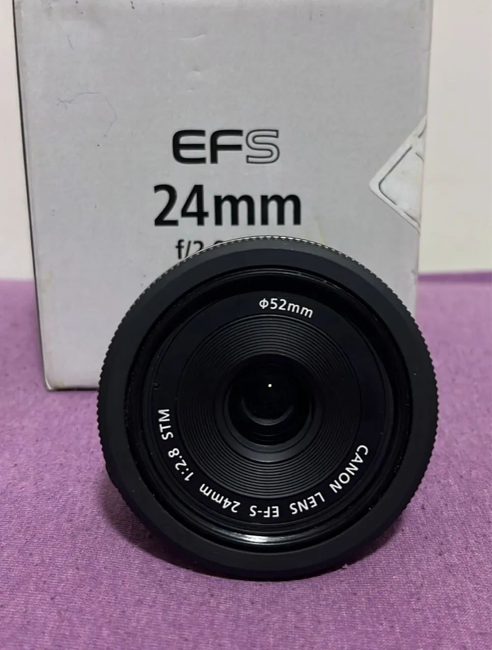 Lente Canon Ef-s 24mm F/2.8 Stm Wide Angle - Acessórios para Câmeras e ...