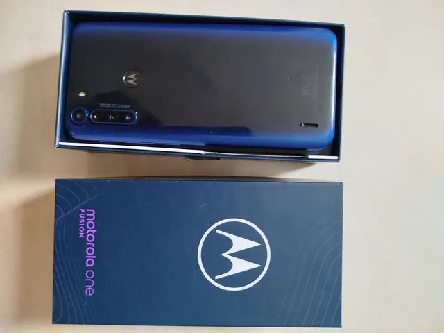 "motorola one vision azul safira" no Brasil