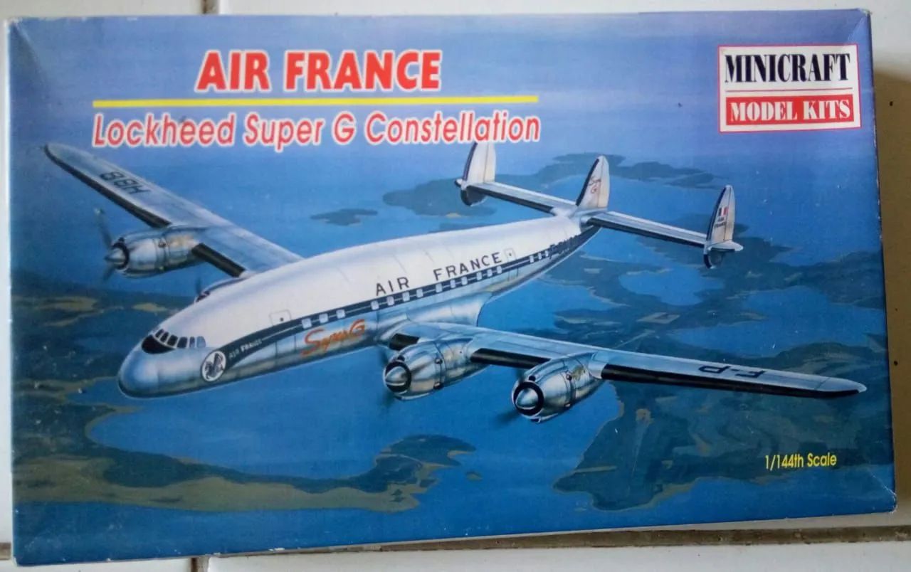 Plastimodelismo Lockheed Super G Constellation + Decal Varig - Hobbies ...