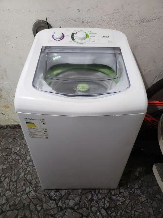 Máquina de Lavar Consul - 8kg - Máquinas de Lavar e Secadoras - Bela ...