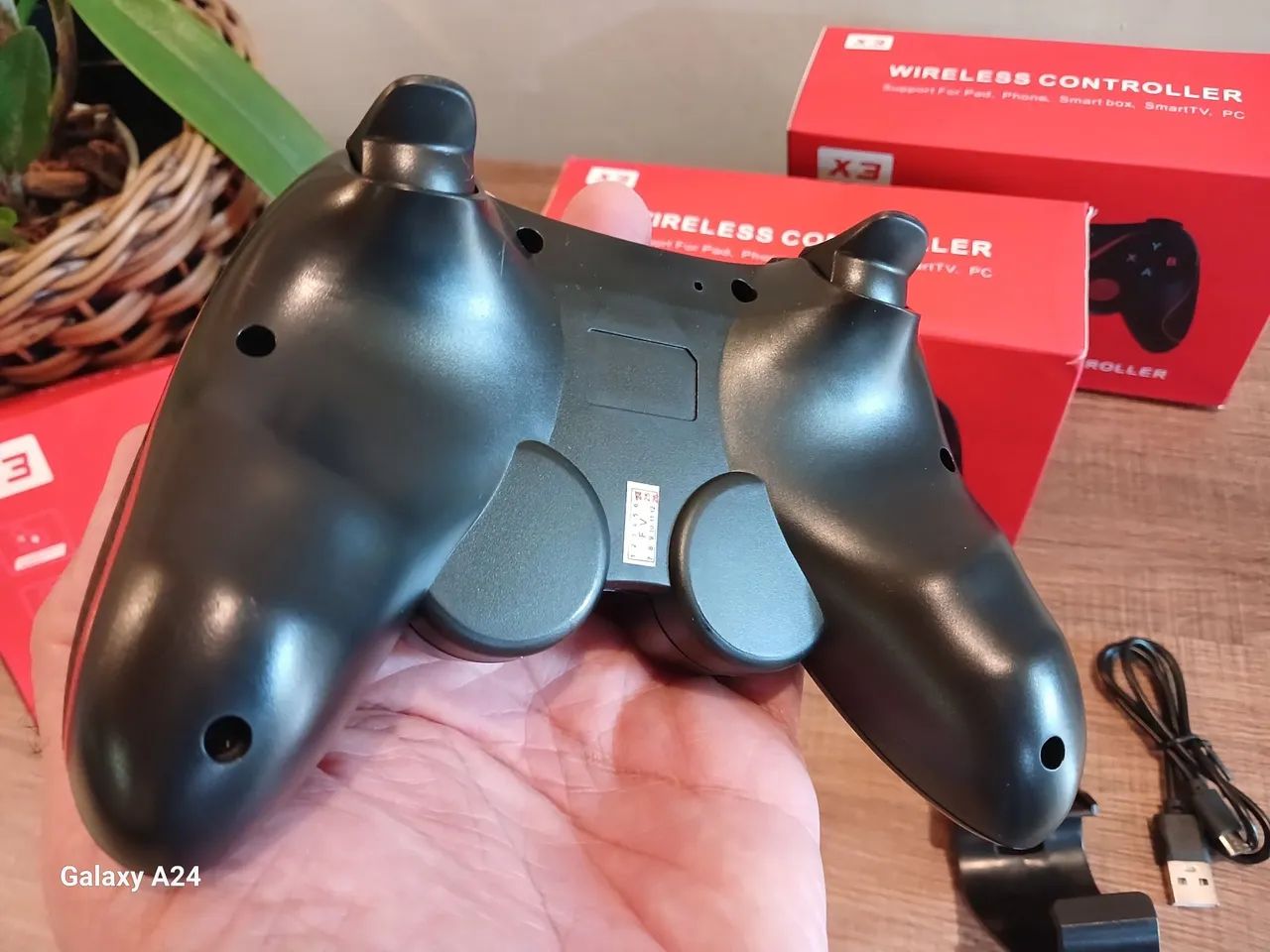 Controle Gamer Wireless X3 Android Iphone Pc Vr Smart Tv
