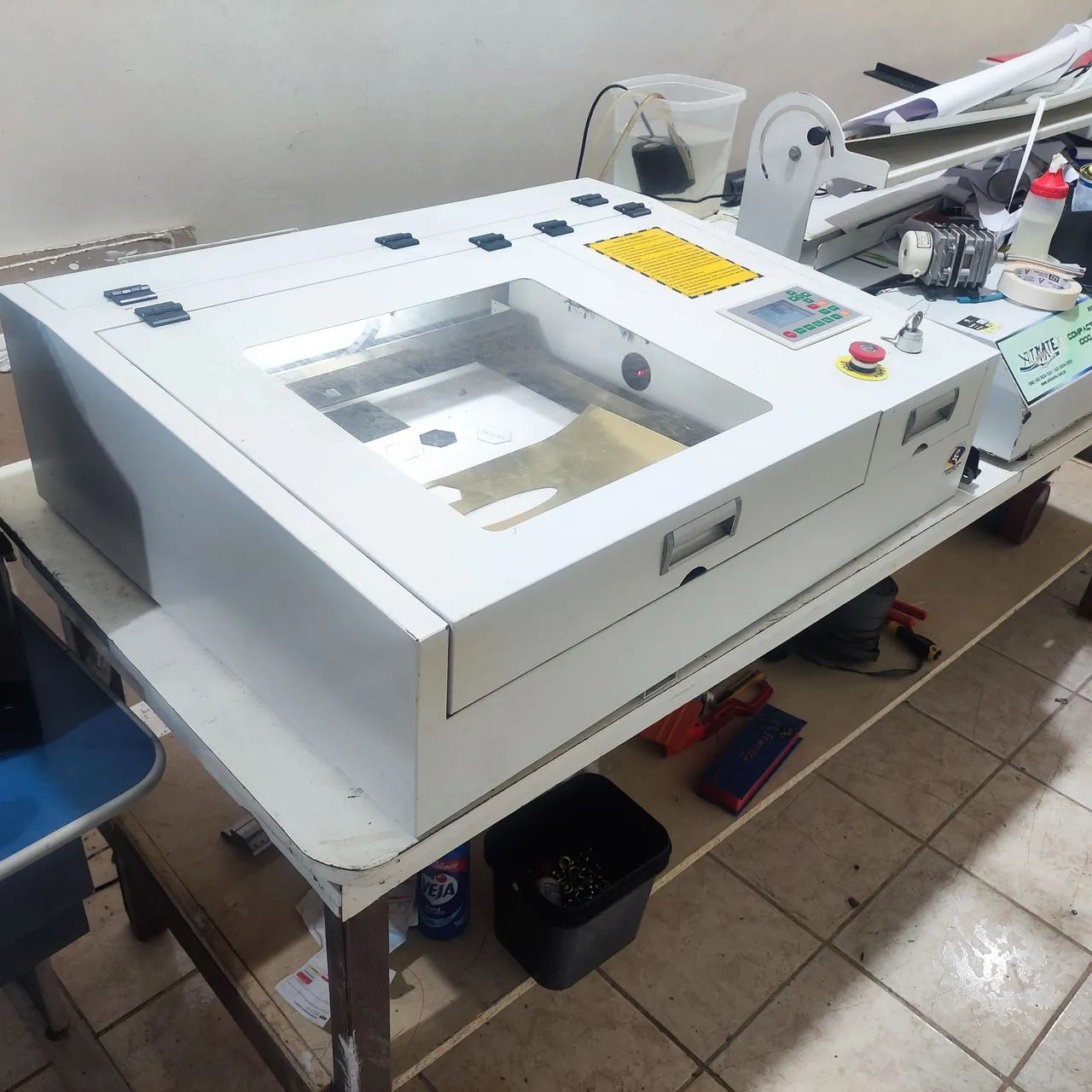 Router CNC laser 40x40 - Máquinas para produção industrial - Campina ...