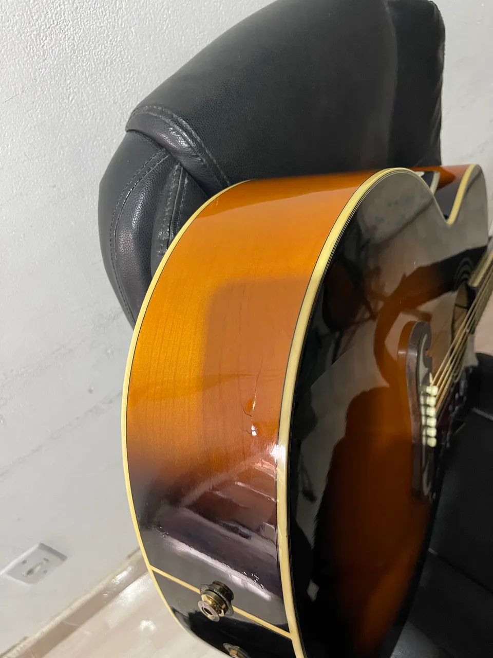 Violão Epiphone Ej200 modelo jumbo - Instrumentos musicais - Sapê ...