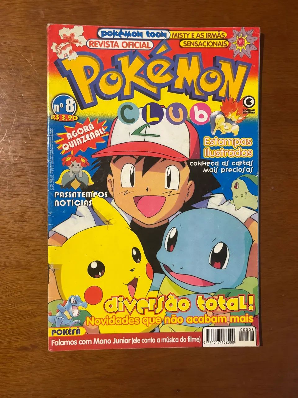 Revista Oficial Pokémon Clube Número 8 - Livros e revistas - Vila ...