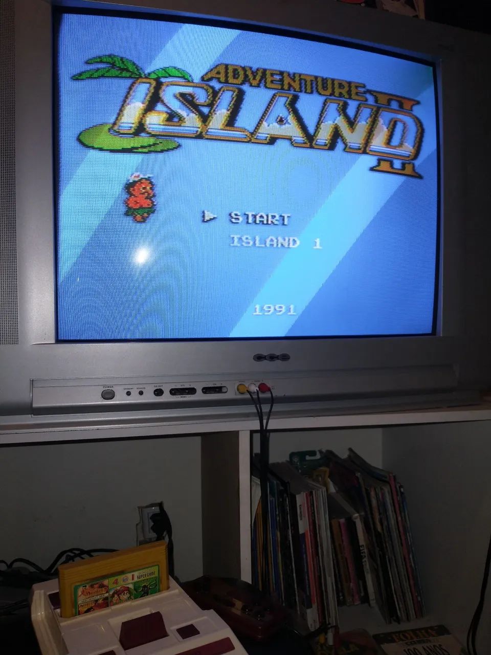 Double Dragon II Revenge 3 Adventure Island 2 Alien 4 jogos em 1 ...