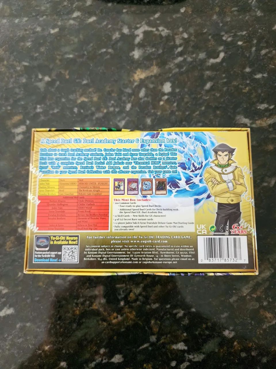 Box Speed Duel Yu-Gi-Oh! GX Midterm Paradox (Paradoxo Intermediário ...