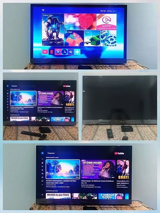 "smart tv sony bravia 40 polegadas" no Brasil