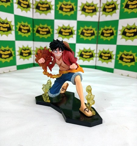 Action Figure Monkey D. Luffy Red Hawk - One Piece Mugiwara Zoro Sanji ...
